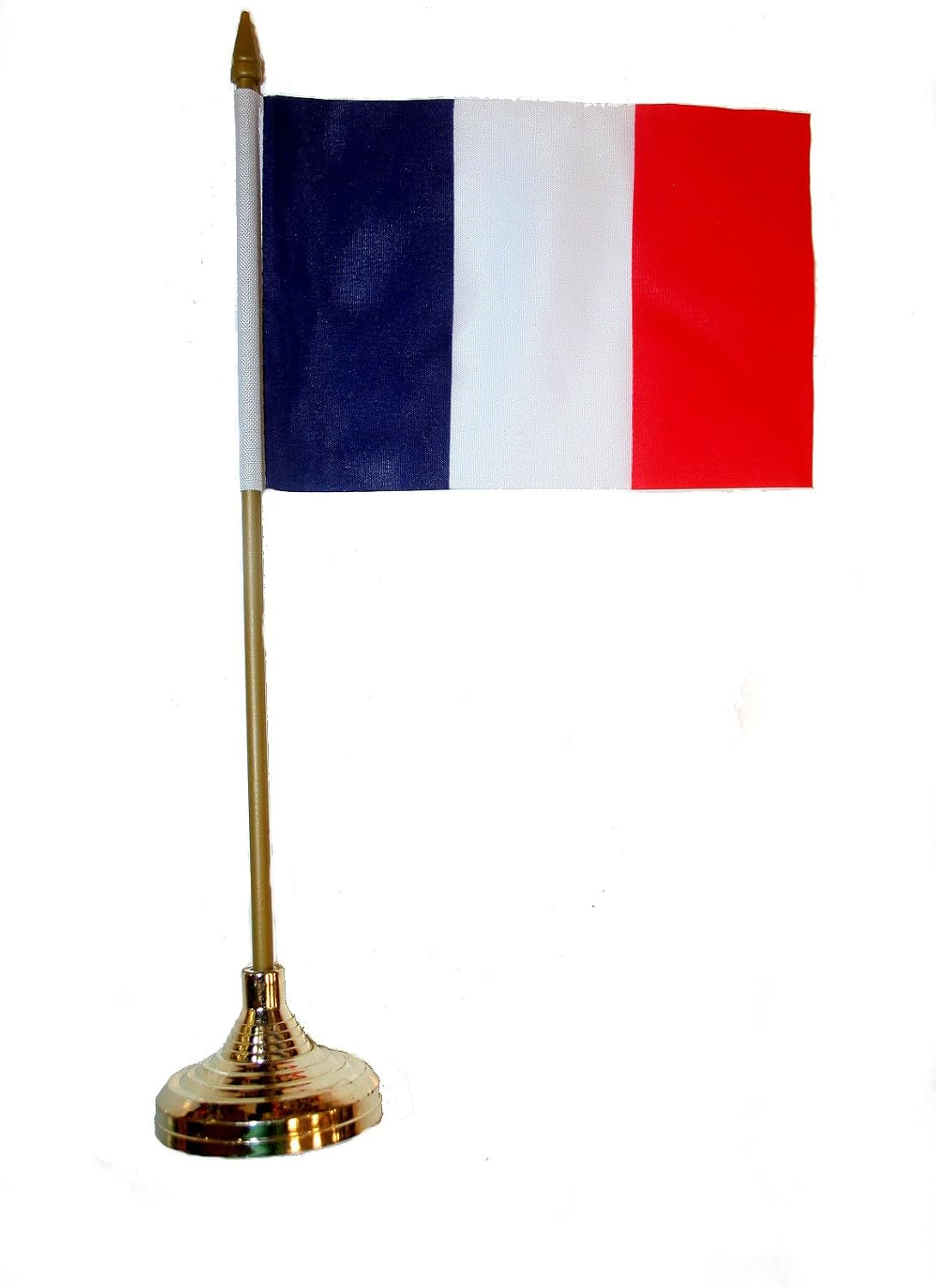 Amazon.com: France Small 4 X 6 Inch Mini Country Stick Flag Banner with ...