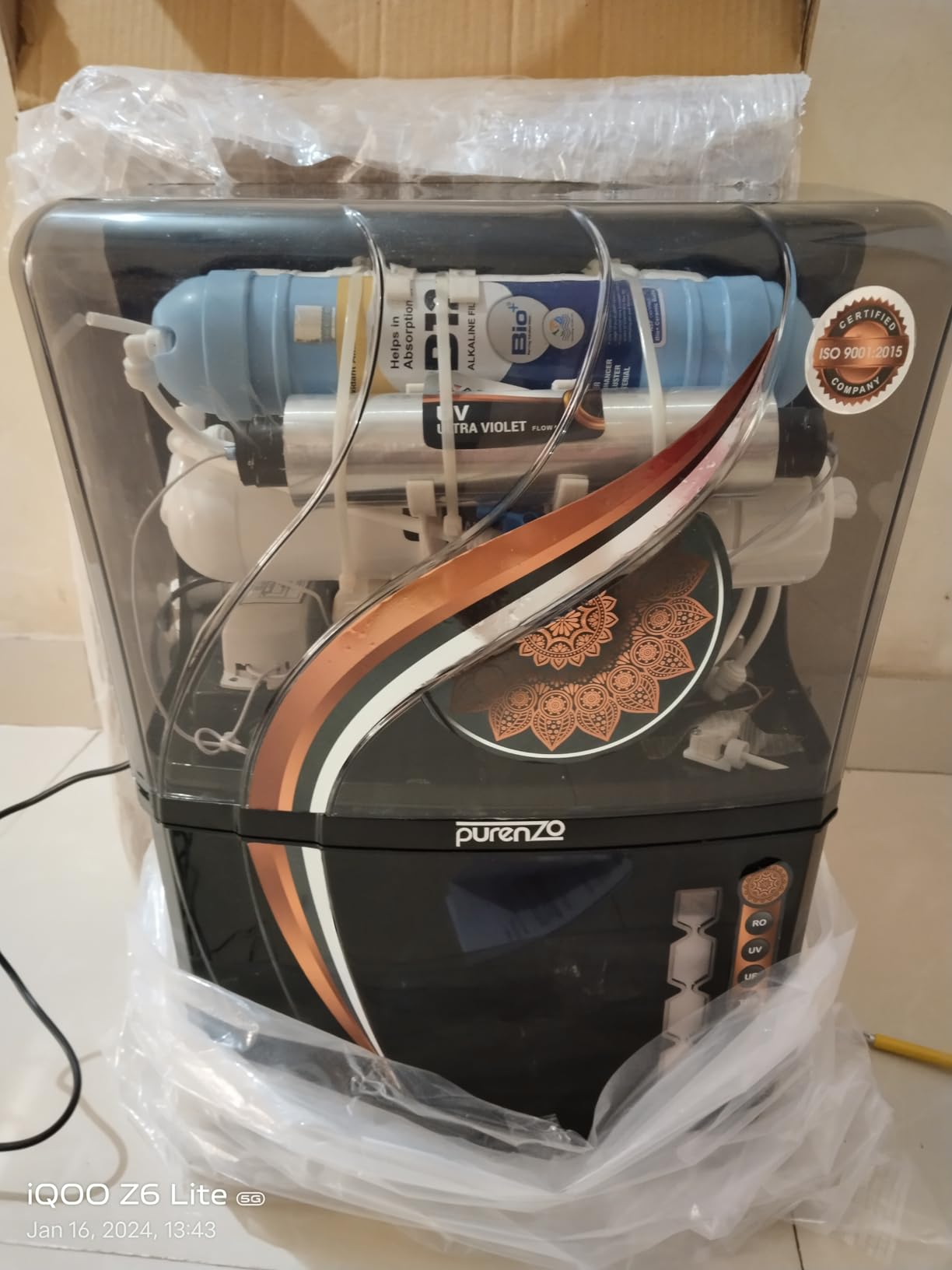 Purenzo Copper+, Goodness of Copper, RO + UV + UF + Copper + TDS ...