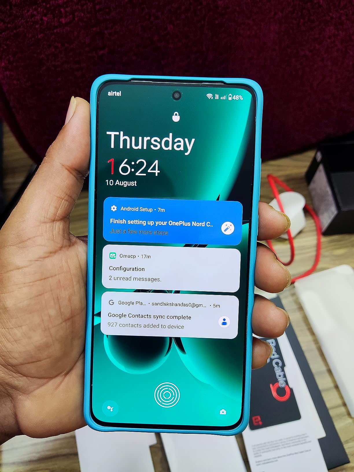 OnePlus Nord CE 3 5G (Aqua Surge, 8GB RAM, 128GB Storage) : Amazon.in ...