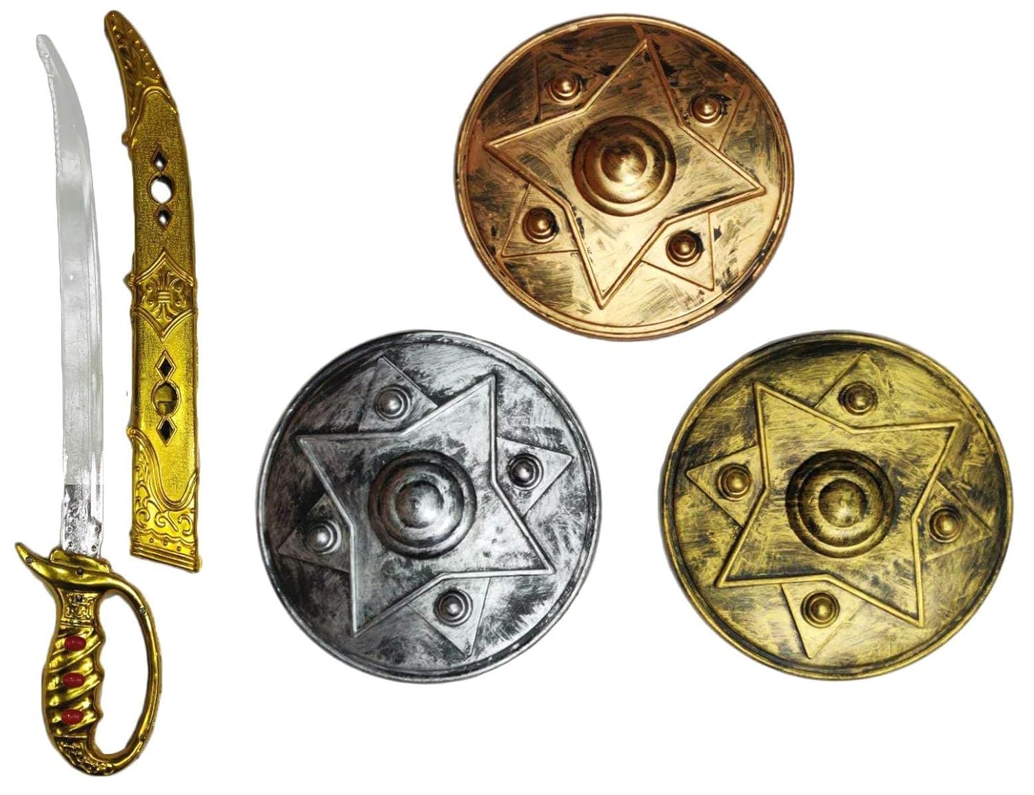 Buy BookMyCostume Royal Sword Plastic Toy Fancy Dress Costume ...