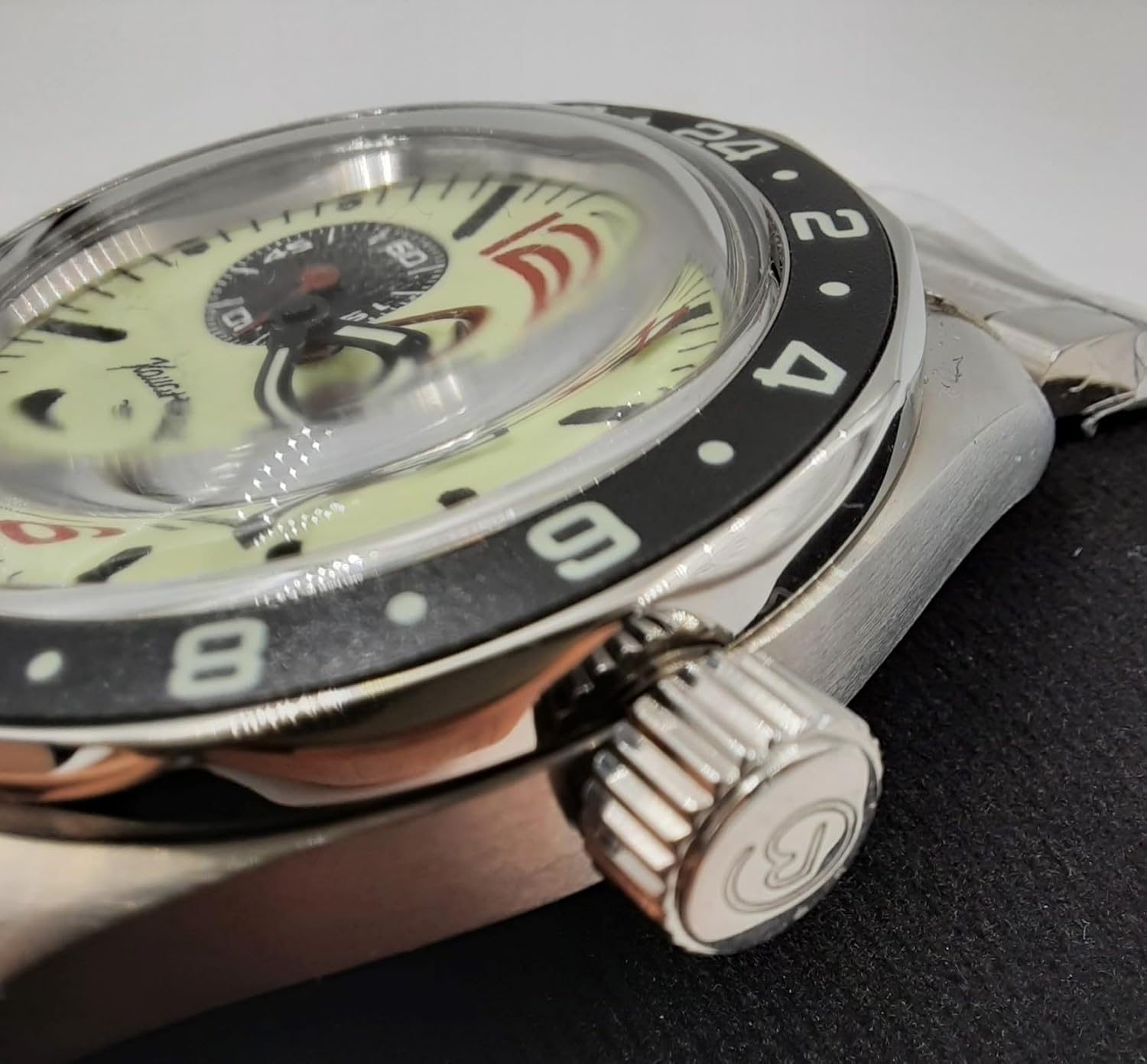 Vostok Original Mens Watch Komandirskie 03099A GMT Mechanical Self ...