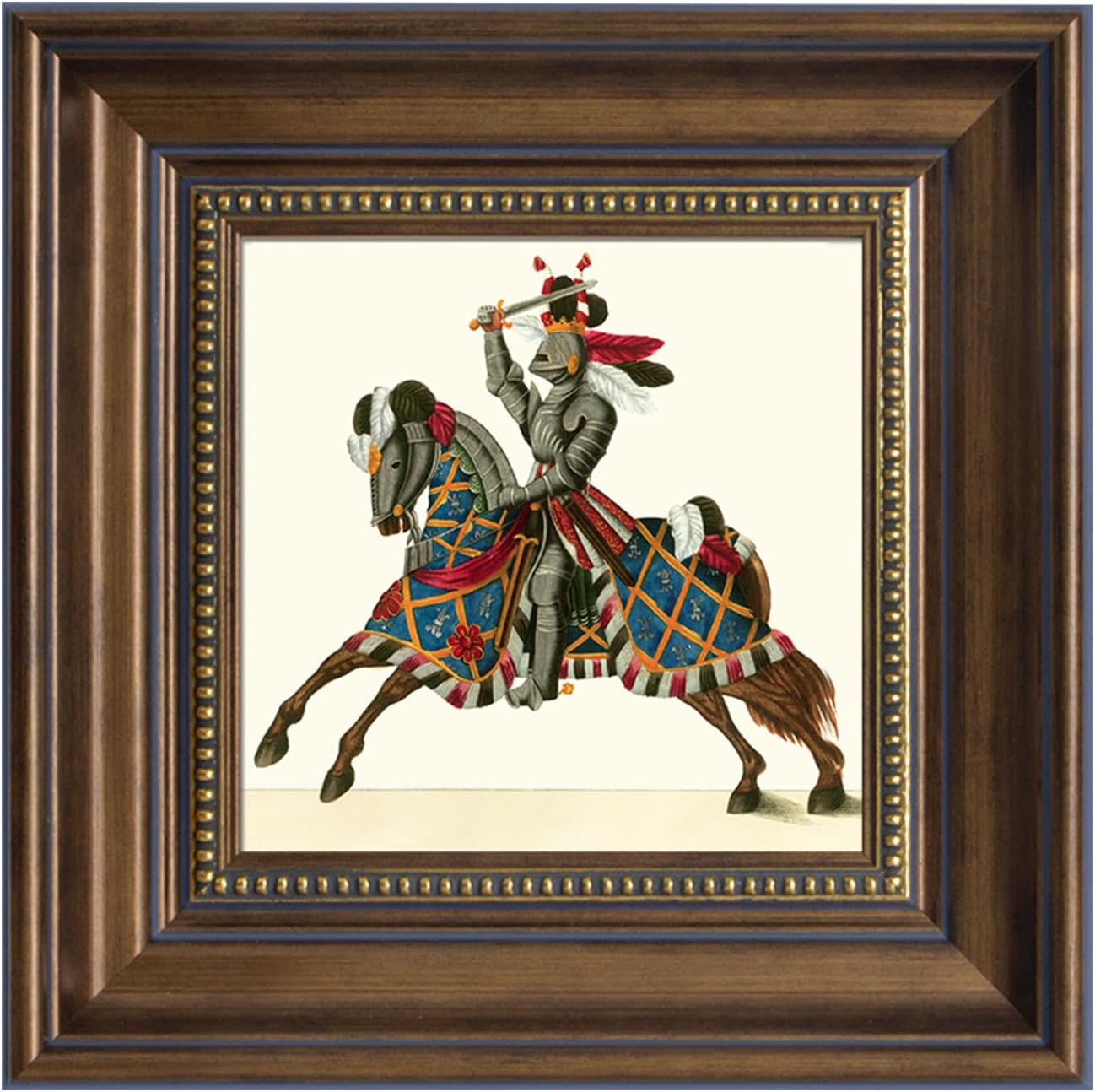 Amazon.com: TwelveMoods Medieval Knight Wall Art, Classic Armored ...