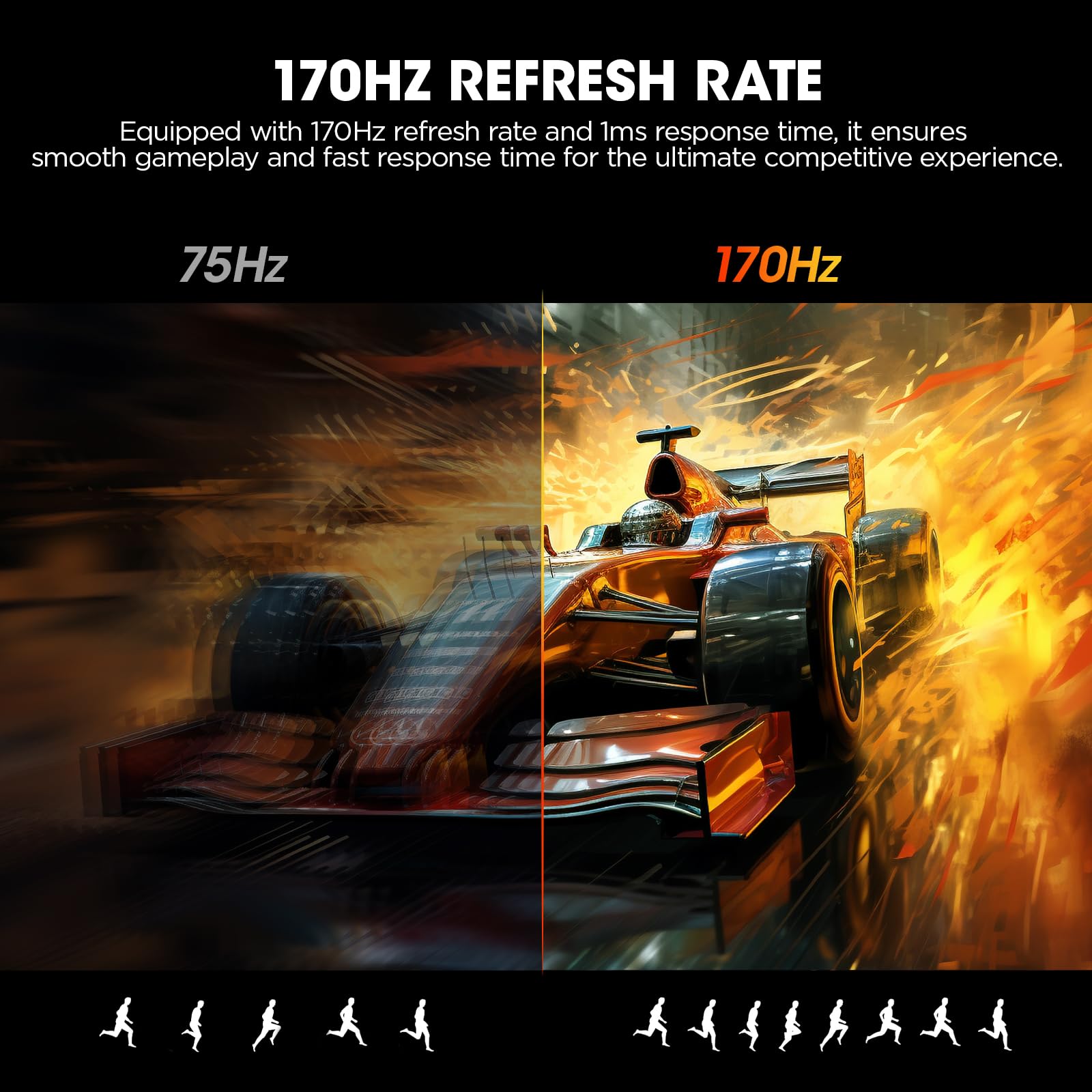 Snapklik.com : KOORUI 32 Inch Curved Gaming Monitor - QHD