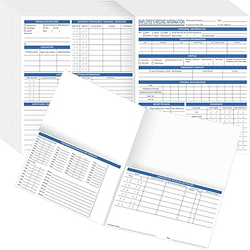 Amazon.com : TaoBary Employee Record Folders Employee File Folders 9.5 ...
