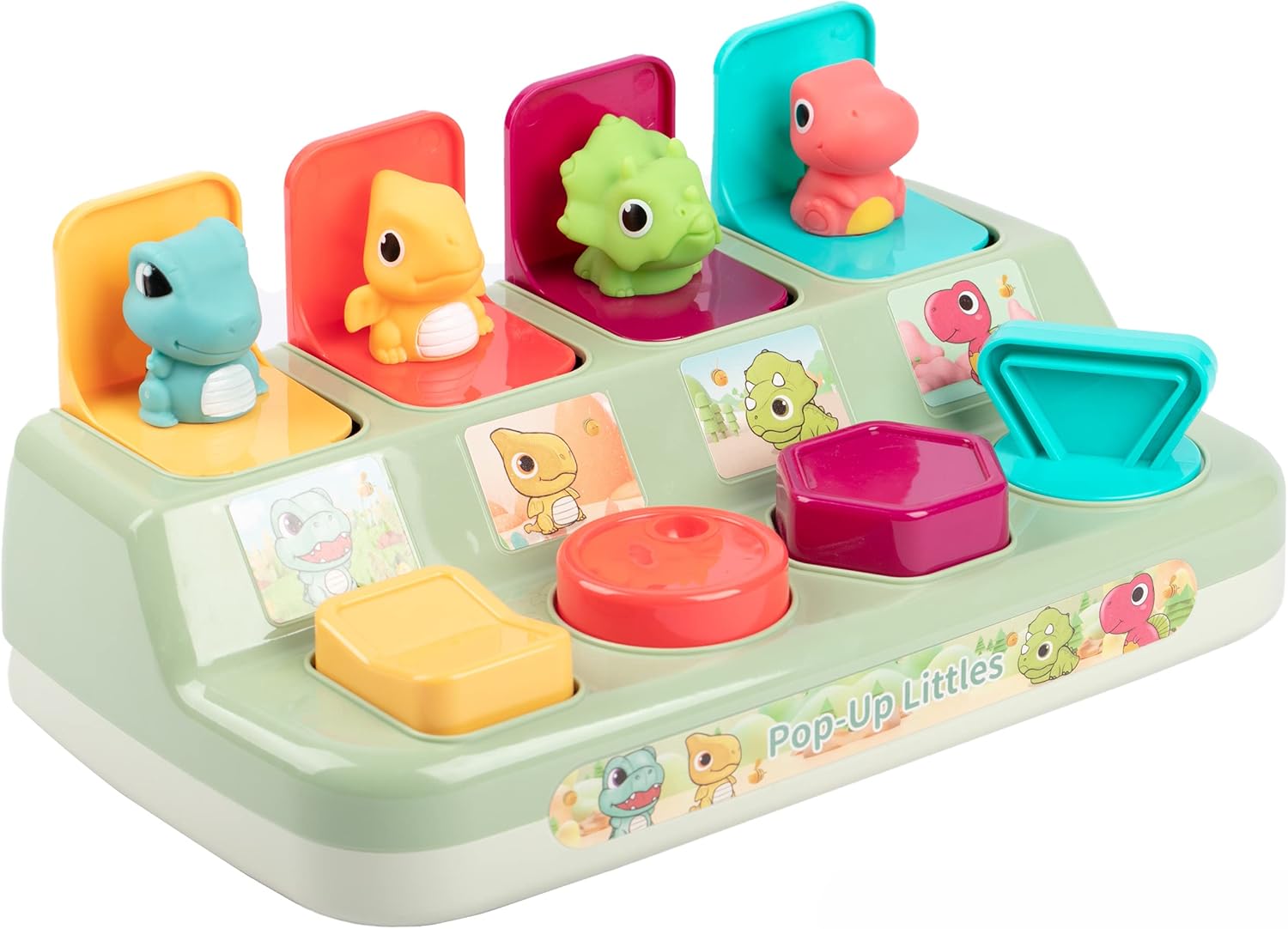 Amazon.com: Smart Novelty Baby Pop Up Toy - Dinosaur Theme Pop Up Baby Toy Animals - Pop Up Toys ...