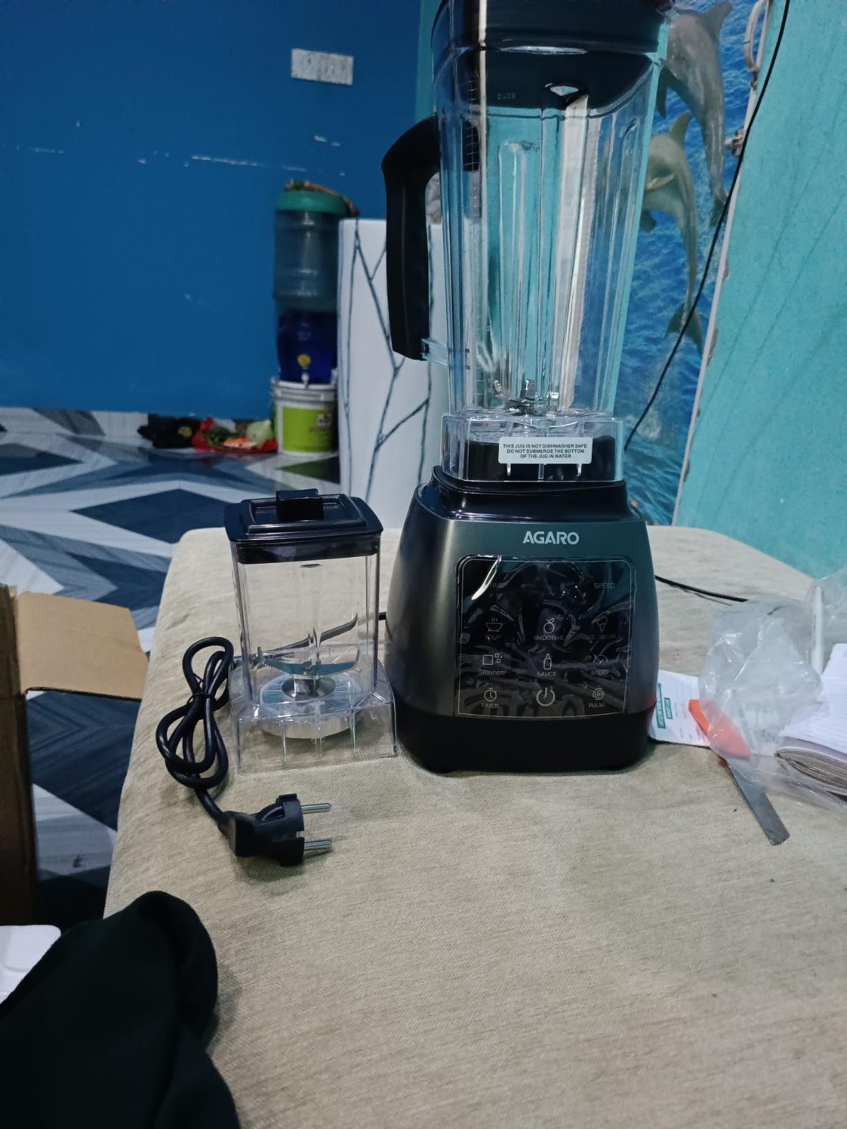 Buy AGARO Royal Professional Blender/Grinder/Mixer, 2000W, 5 Preset ...