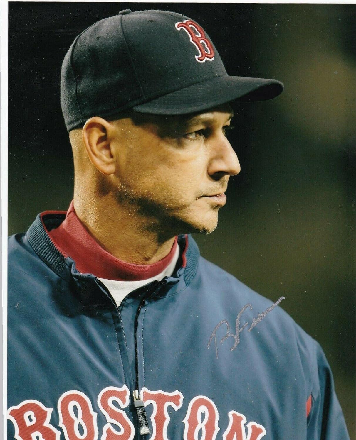 TERRY FRANCONA BOSTON RED SOX ACTION SIGNED 8x10 - Autographed MLB ...