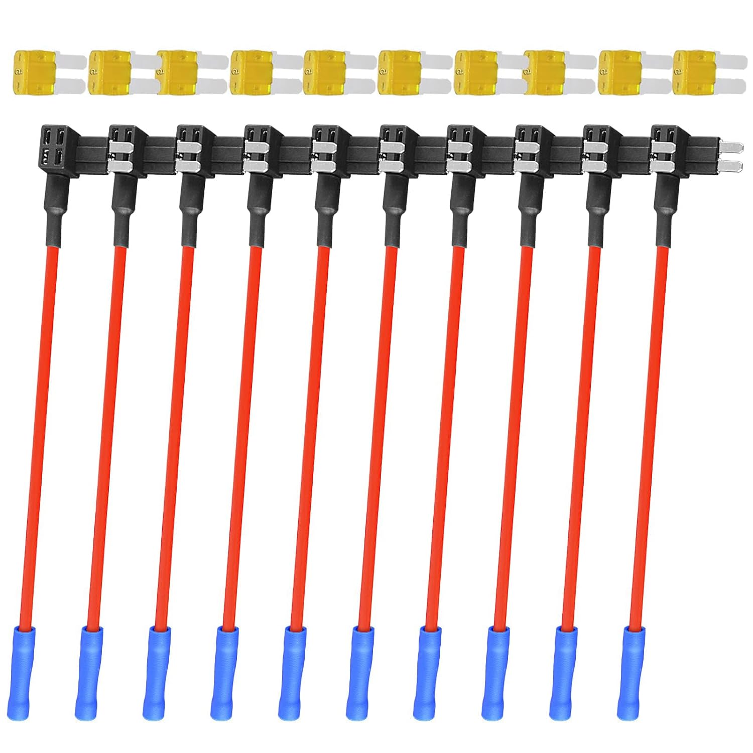 Amazon.com: Unifizz Micro 2 Fuse Tap 10 Pack - Upgraded ATR Blade Fuse ...