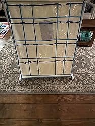 Amazon.com: Craft Rolling Cart with Wheels - 40 Storage Pockets ...