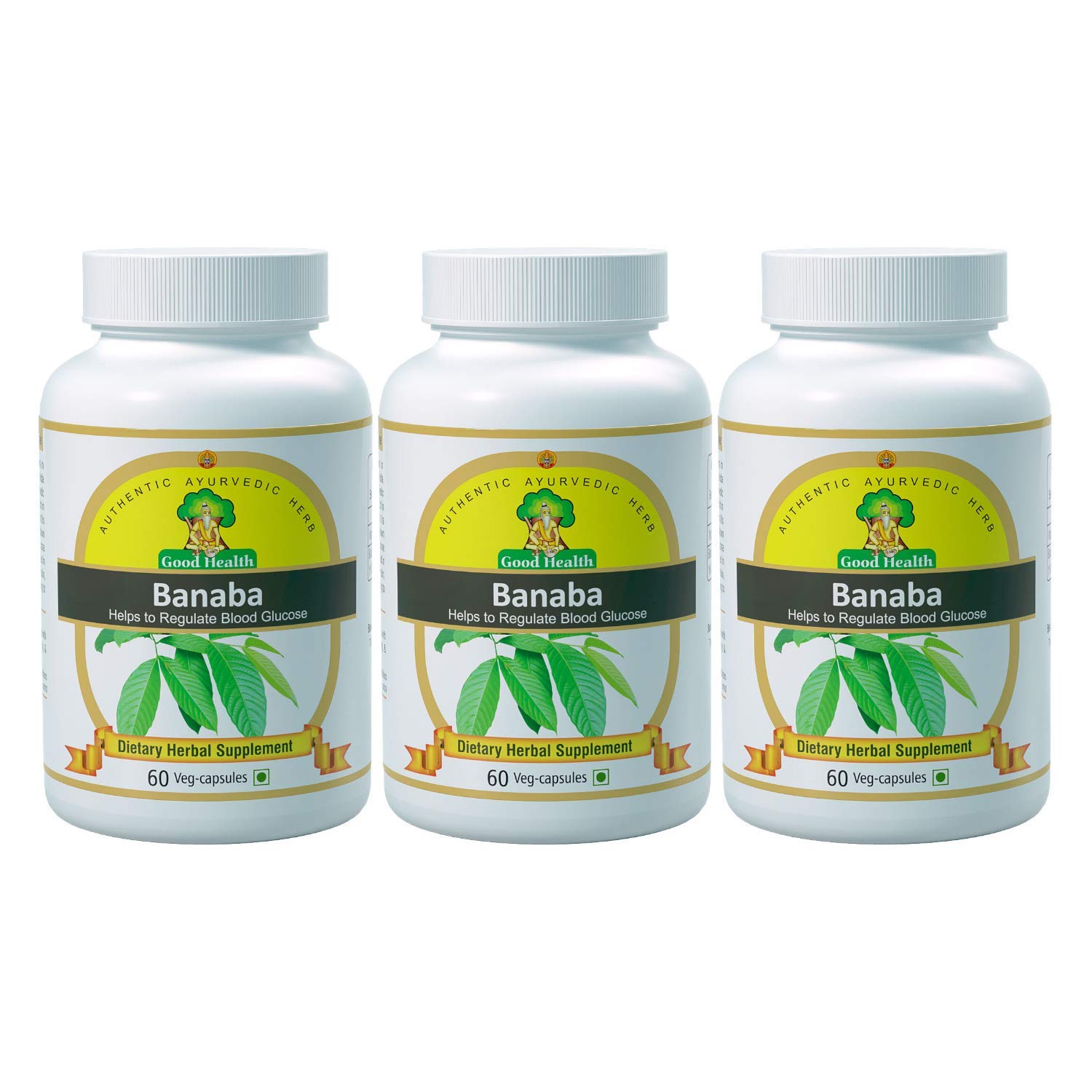 Buy Sushrut Ayurved Industries - Banaba Natural & Herbal Dietary ...