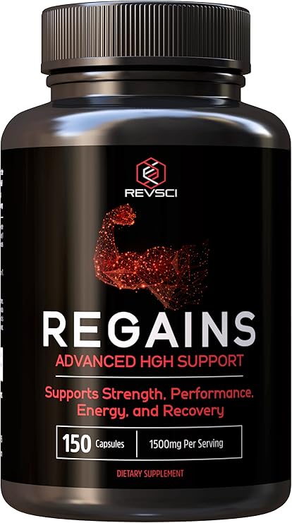 Amazon.com: Regains HGH Supplements for Men & Women - Natural GH Boost ...
