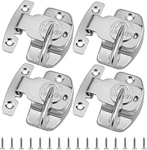 4Pcs Align-N-Lock Dining Table Locks, Heavy Duty Metal Spring Dining ...