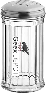 Amazon.com: 12-Ounce Plastic Parmesan Cheese Shaker / Red Pepper Shaker ...