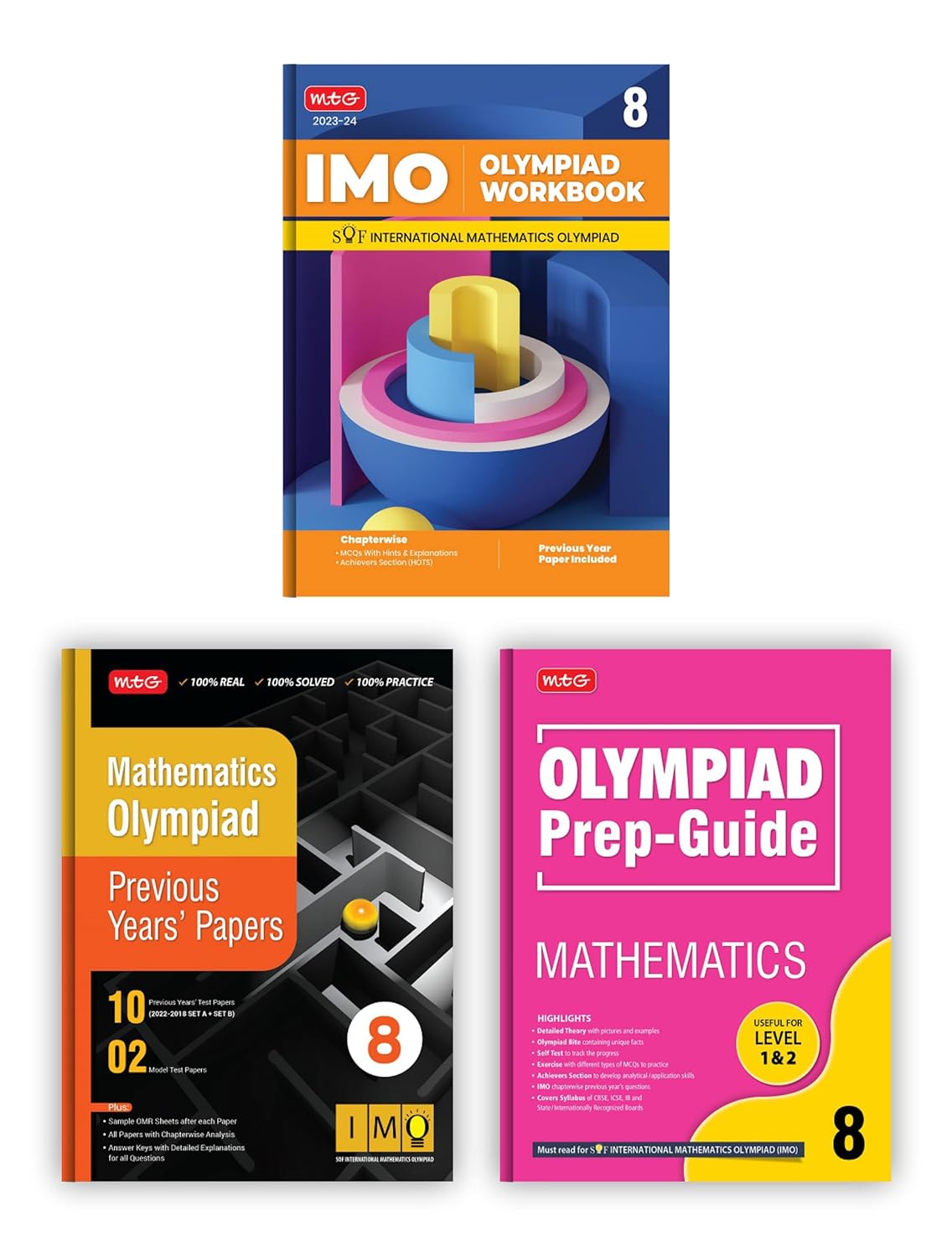 MTG International Mathematics Olympiad (IMO) Workbook, Prep-Guide ...