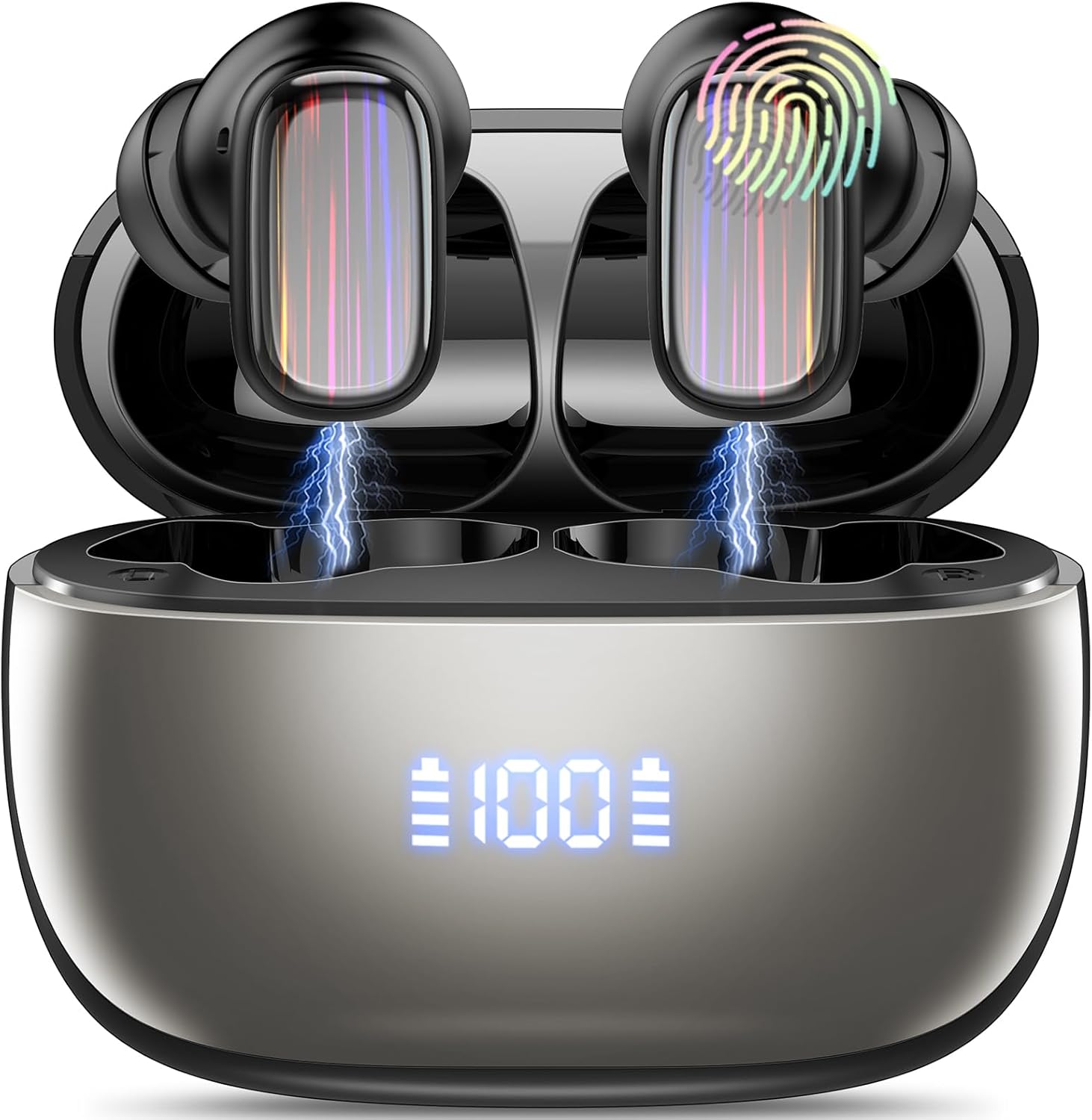 Cuffie Bluetooth 5.4, Mini Auricolari Bluetooth in-ear con ENC Mic ...