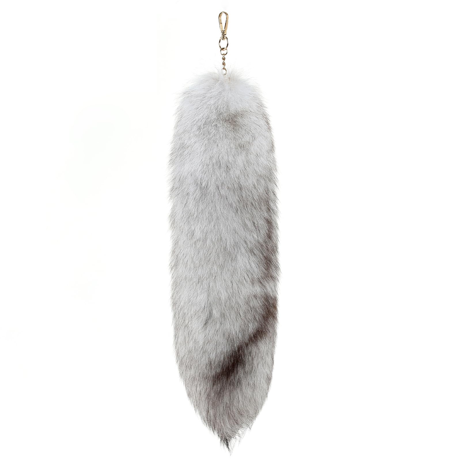Iivos Fluffy Therian Tail Keychain - Soft Fur, Realistic Colors ...