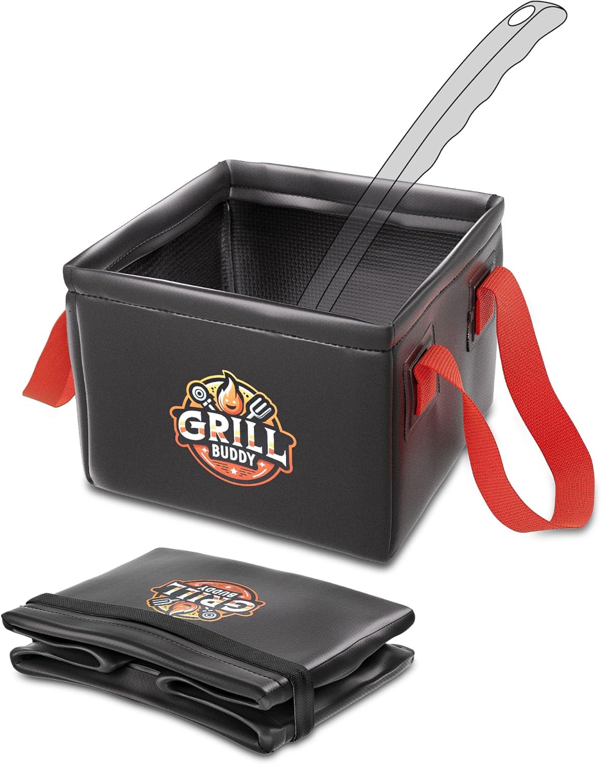 Amazon.com: BS-VOG Grill Brush Dunk Tank, Collapsible Water Bucket with ...