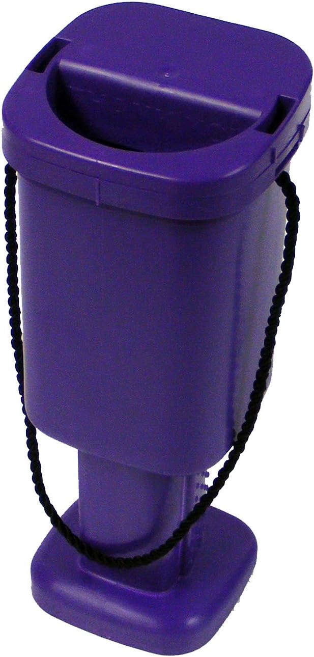 Amazon.com: Square Charity Money Collection Box - Purple : Office Products