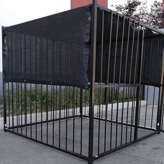 Amazon.com: YLBFJXK Dog Kennel Shade Cover 90% Sunblock Shade Tarp ...