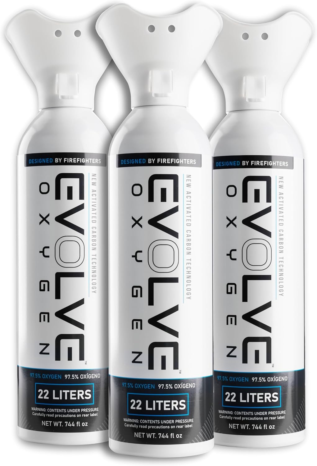 Amazon.com: EVOLVE 22-Liter Pure Oxygen Canister with Breathing Cup ...