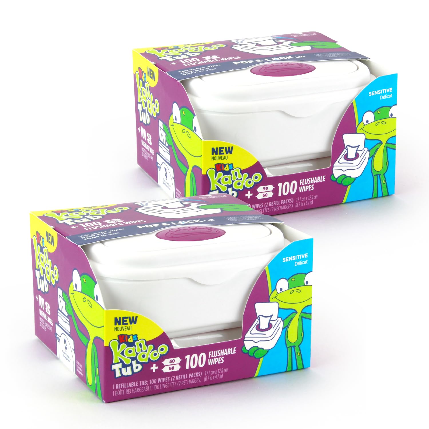 Amazon.com: Flushable Wipes for Baby and Kids by Kandoo,Sensitve and ...