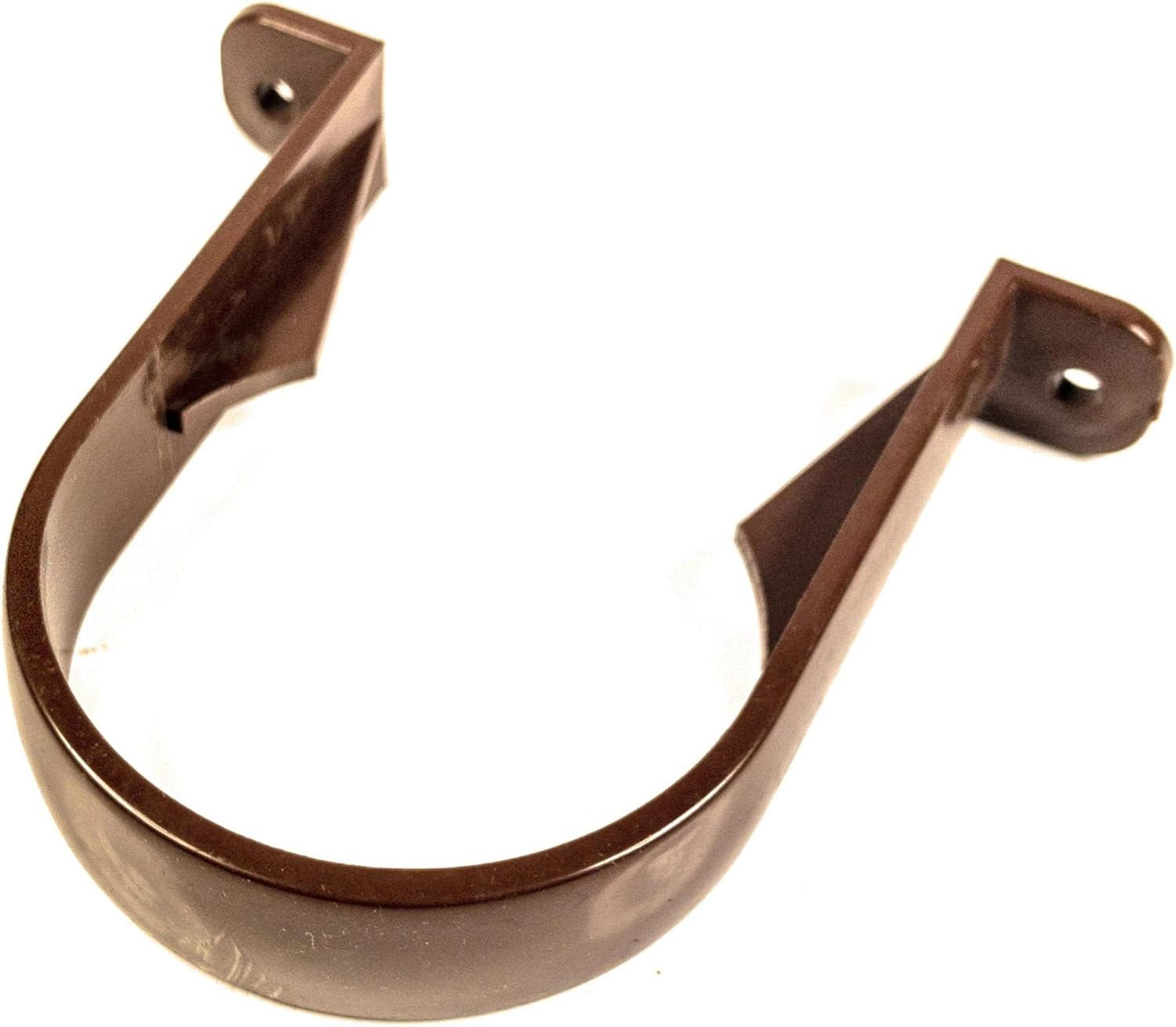 FLOPLAST 68mm Round Gutter Pipe Clip - Brown : Amazon.co.uk: DIY & Tools