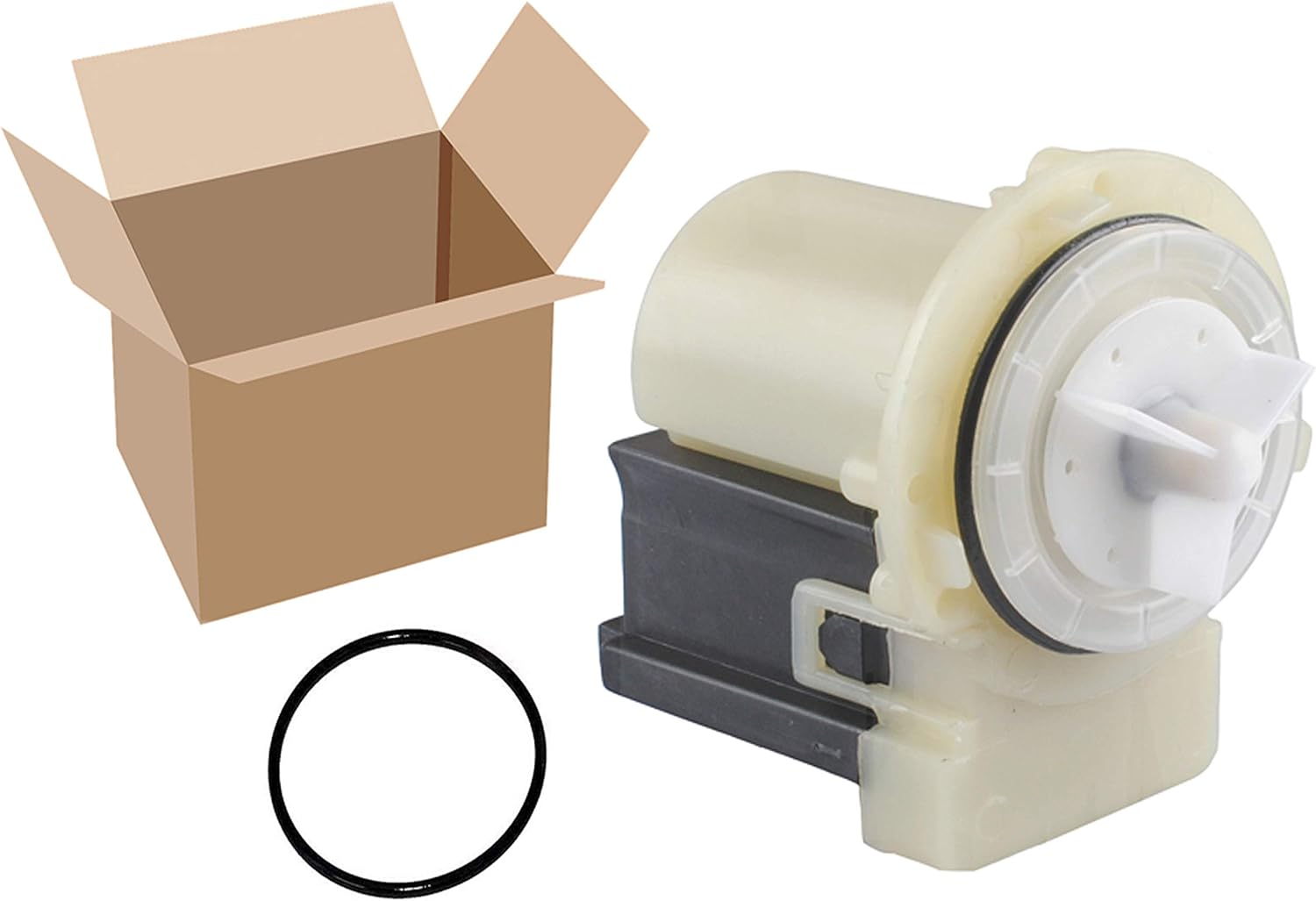 Amazon.com: Podoy 8181684 Washer Drain Pump Motor for Compatible with ...
