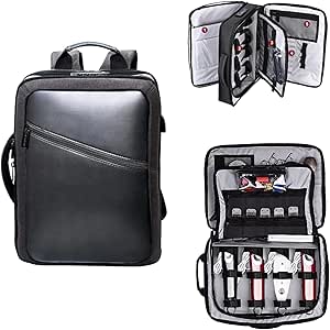 Amazon.com : Barber Supplies Backpack Bag for Barber with USB Port ...
