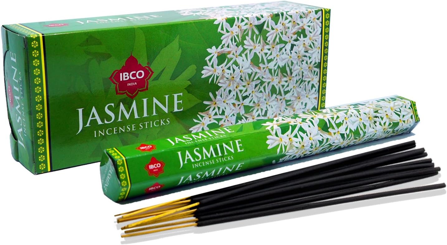 JASMINE INCENSE STICKS - Box of 6 Packets : Amazon.co.uk: Home & Kitchen