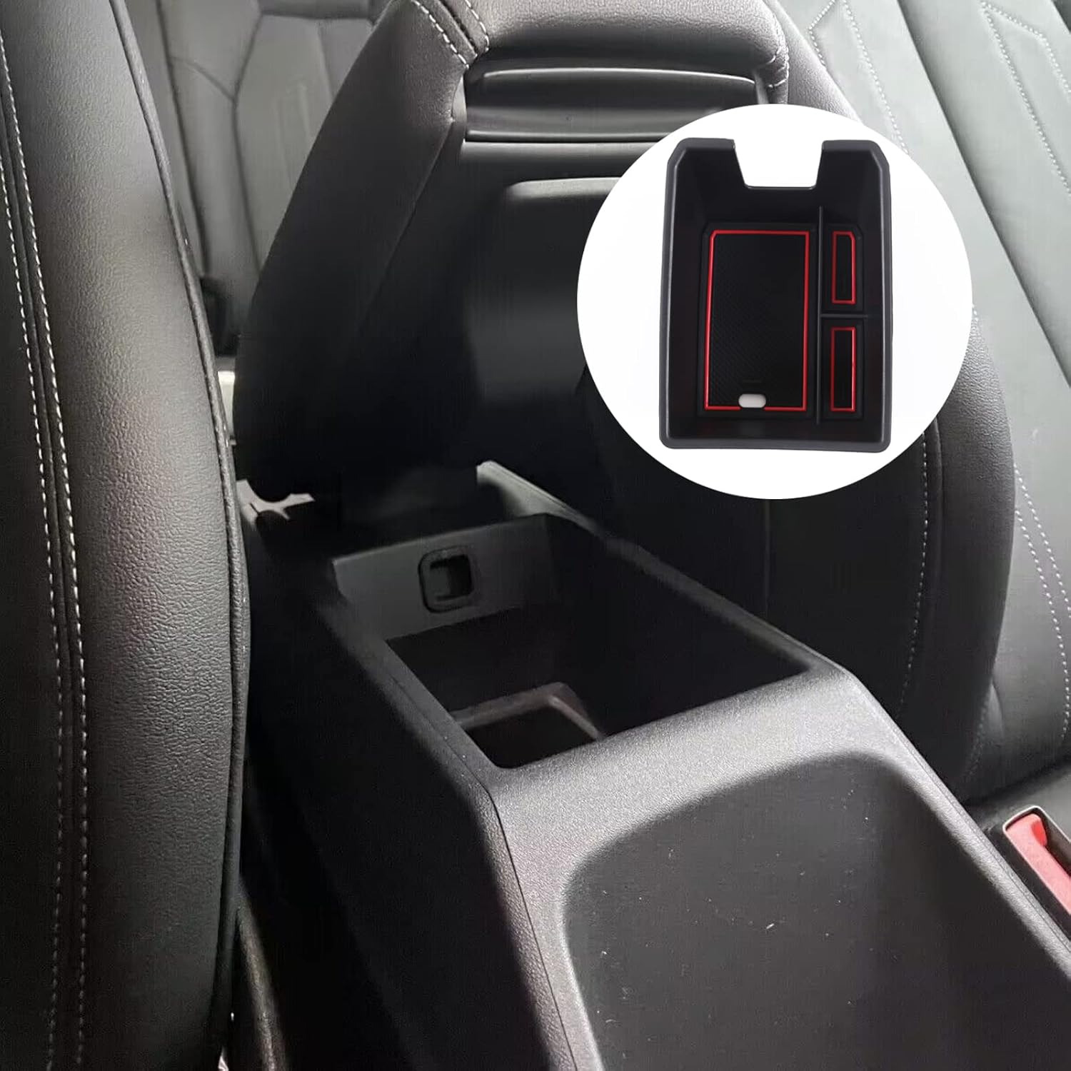 Amazon.com: Aunginsy Car Armrest Box Storage Box Compatible with Audi ...