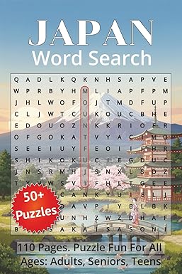 Japan Word Search Puzzle Book (in English): Word Searches with Easy to ...