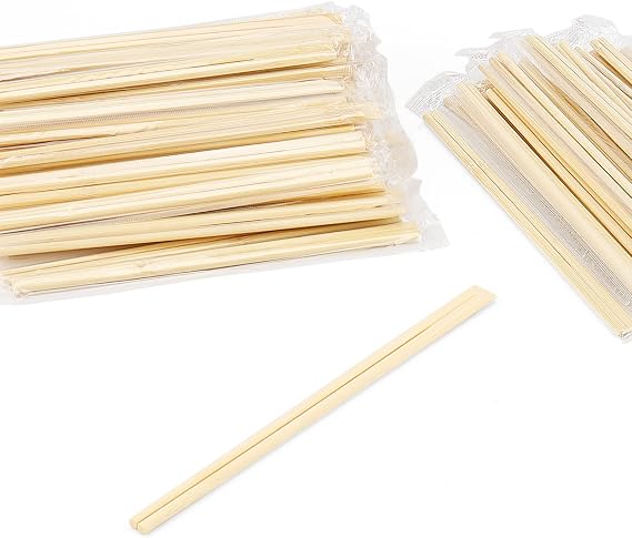 Amazon.com: MANCHAP 500 Pairs 8 Inch Disposable Chopsticks, 20cm Bamboo ...
