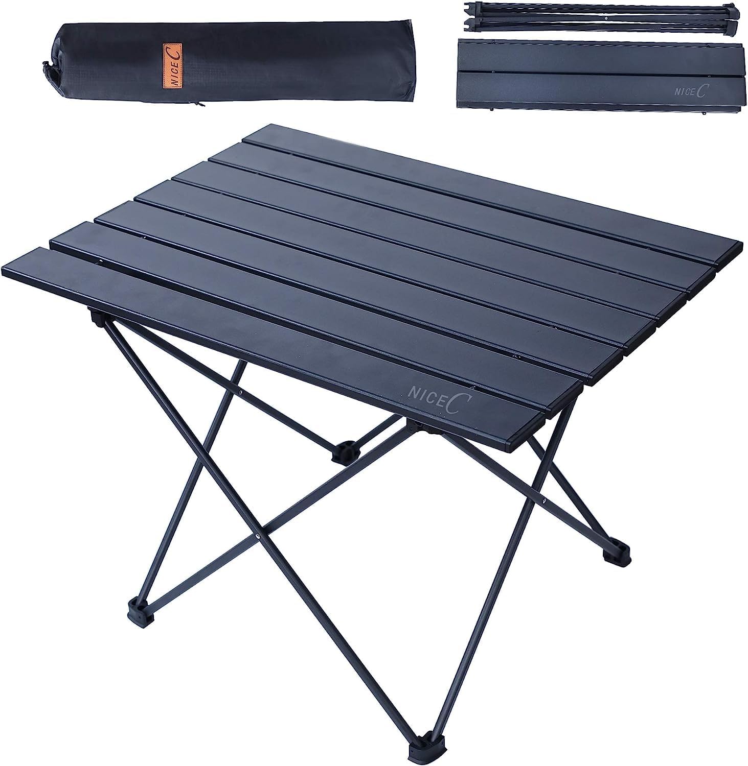 Amazon.com: Roll Up Table (Large) + Picnic Table with Bench : Patio ...
