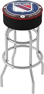 Amazon.com: Trademark Gameroom Bar Stool - New York Rangers Throwback ...
