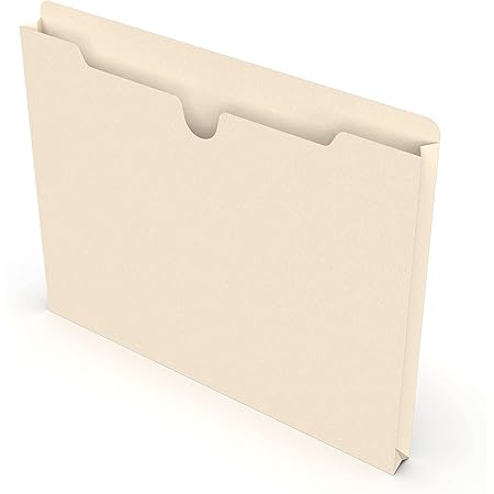 Amazon.com : Myofficeinnovations 541092 File Jacket, 1 Expansion, LTR ...