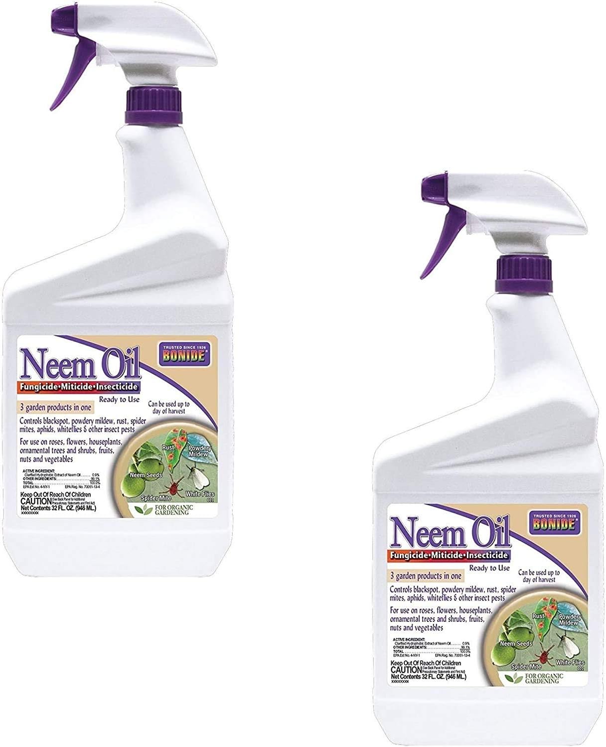 Amazon.com: Monterey LG 6148 Neem Oil Ready-To-Use Insecticide ...