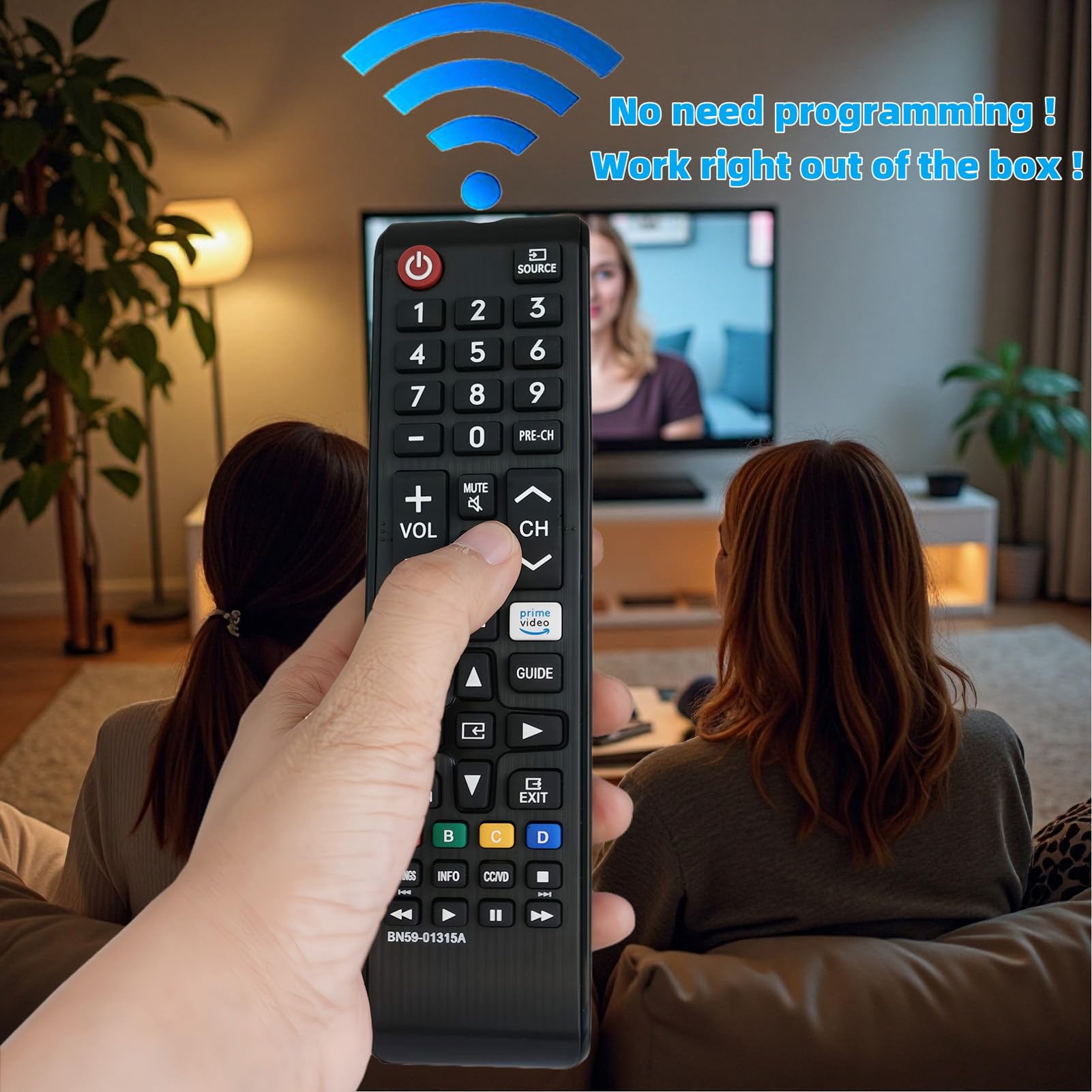 Snapklik.com : Universal Replacement Remote Control Fit For Samsung ...