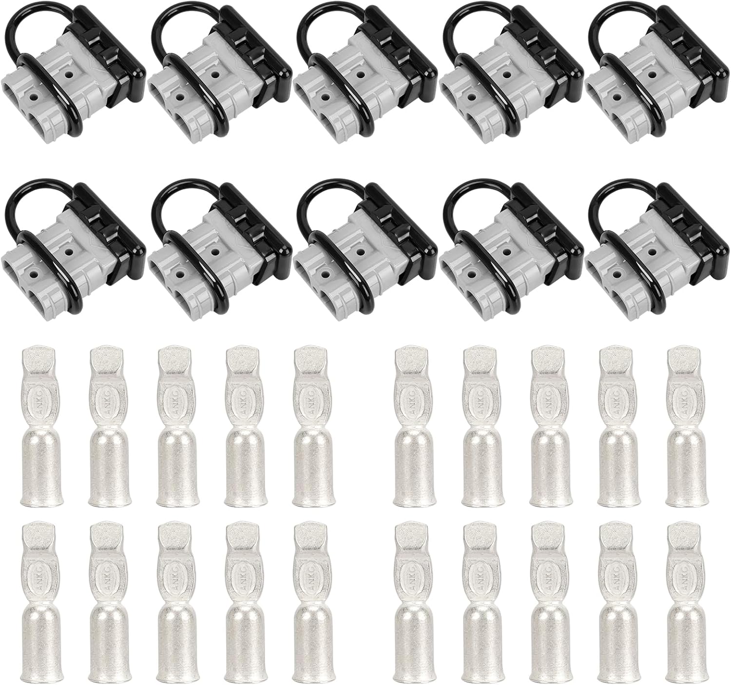 Amazon.com: ANKG 10PCS 8 Gauge 50Amp Battery Quick Disconnect,12v-36v ...