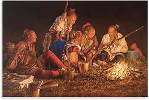 Amazon.com: GERRIT Artist Robert Griffing Painting Poster Canvas Wall ...