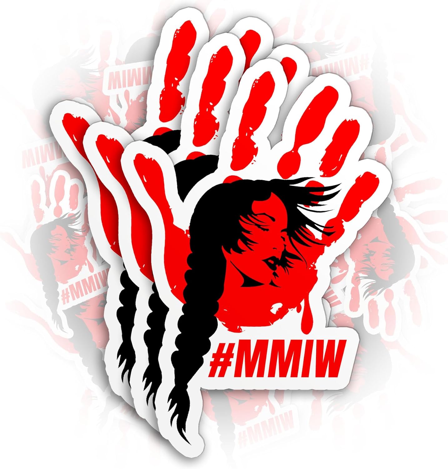 Amazon.com: (3Pcs) MMIW Stickers Missing Murdered Indigenous Women MMIW ...