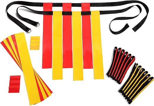 Amazon.com: Flag Football Belts Adult - Durable 14 Player Flag Football ...