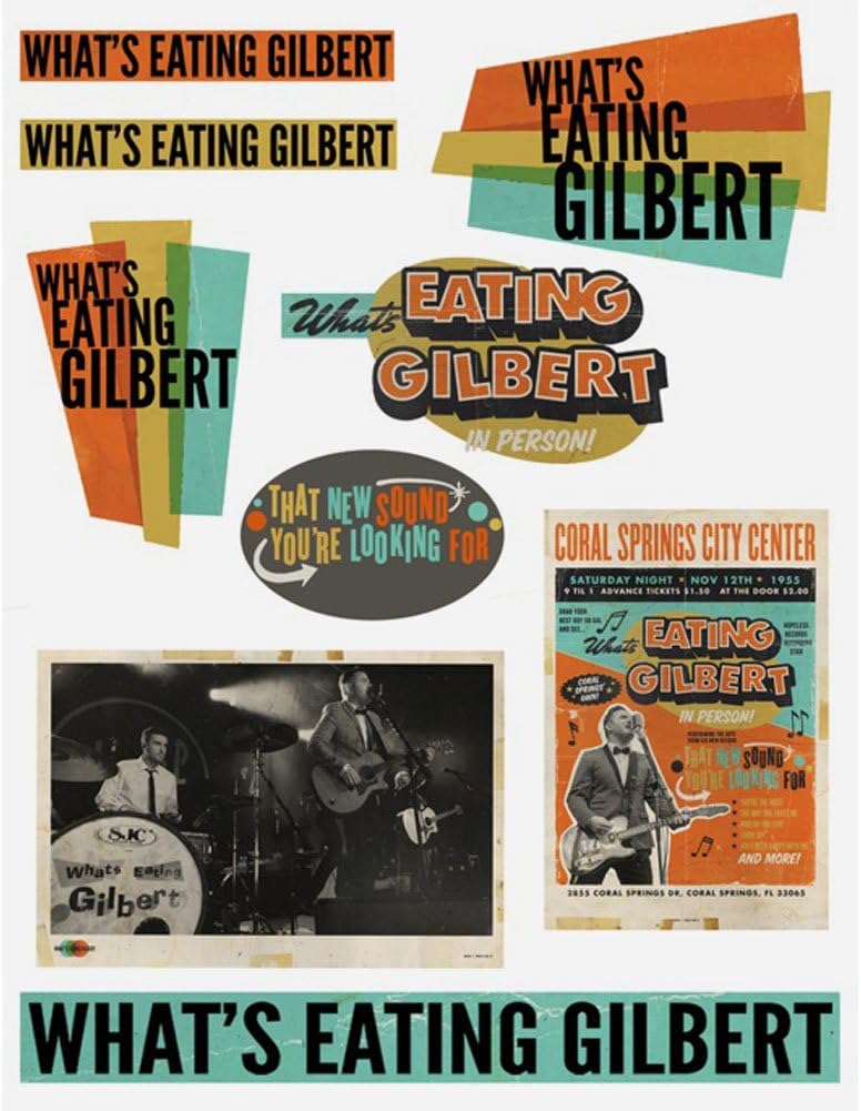 Amazon.com: What's Eating Gilbert - Sticker Set : Tools & Home Improvement