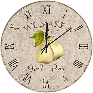 Amazon.com: 12 Inch Decorative Wall Clock Funny Kitchen Clock We Make A ...