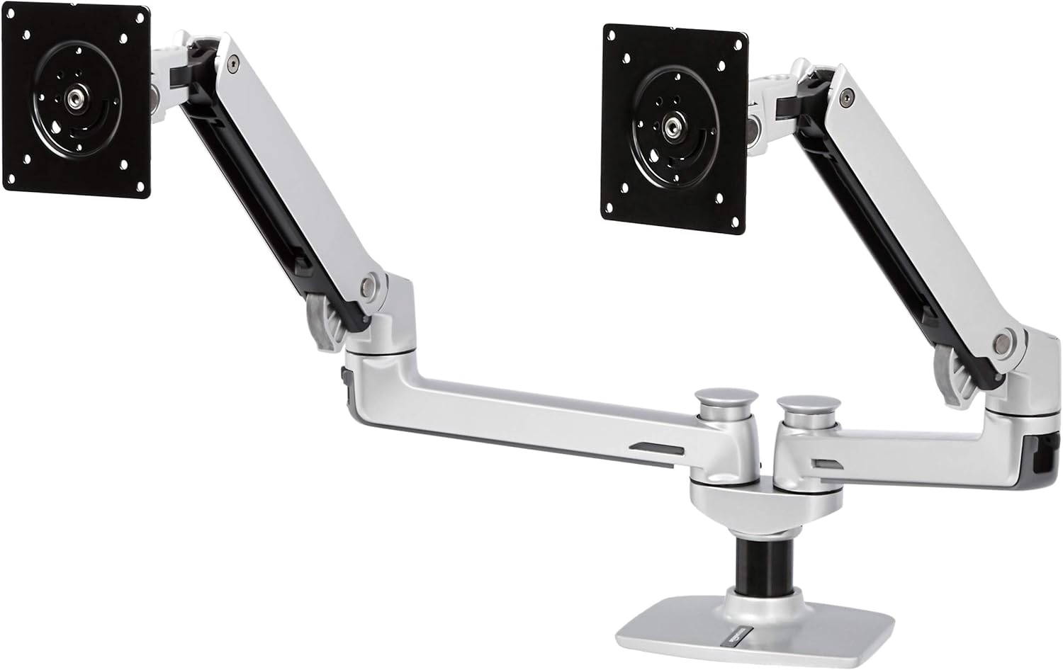 Amazon.com: Amazon Basics Dual Monitor Stand, Lift Engine Arm Mount ...