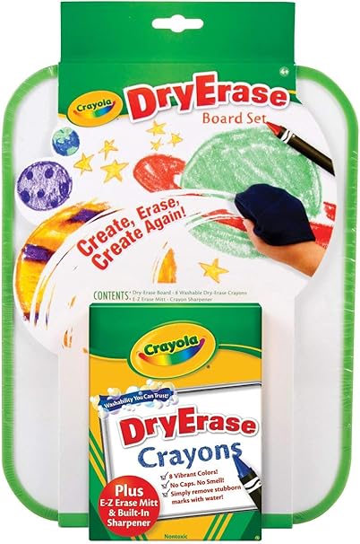 Amazon.com: Crayola Dry Erase Board Set : Toys & Games