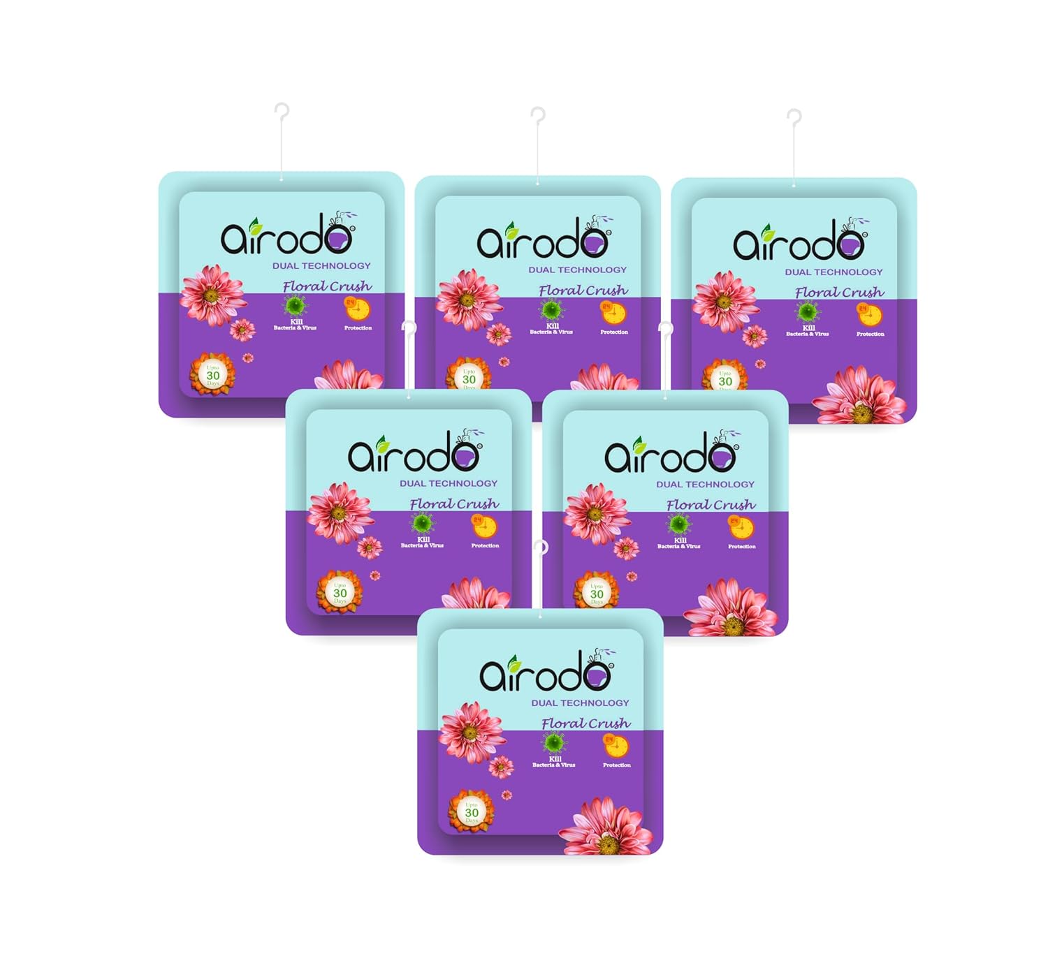 AIRODO Air Room Freshener Power Pocket Gel, Fragrance Booster, Lasts ...