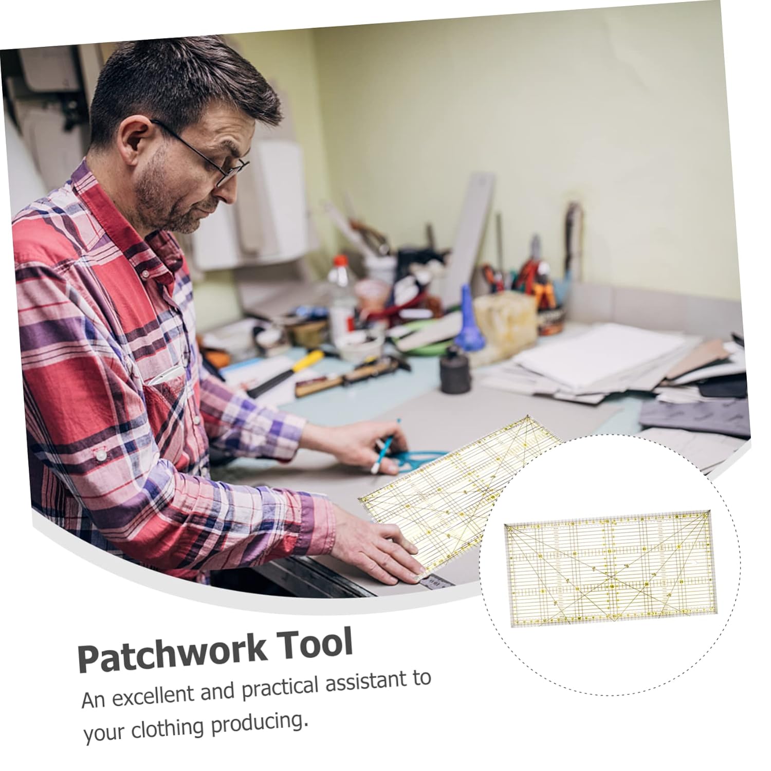 SEWACC Craft Projects Accurate Scale Sewing Ruler Reglas De Costura ...