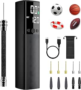 Drimzate Electric Ball Pump – Portable Air Inflation Device for ...