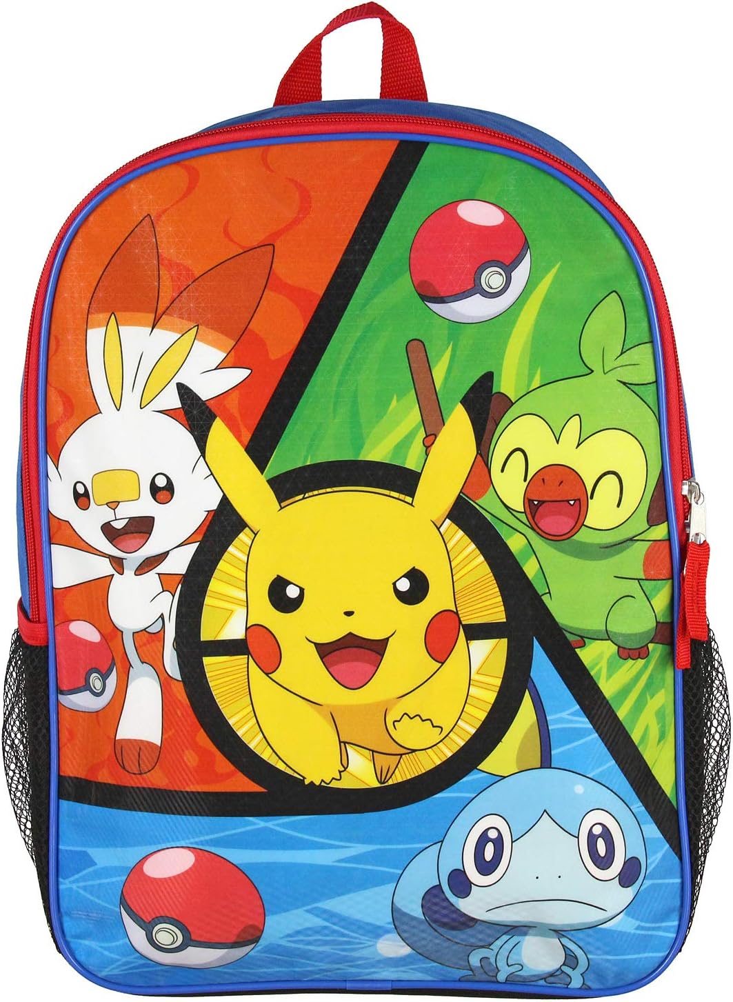 Amazon.com | Bioworld Pokemon Pikachu Character 16'' Backpack | Kids ...