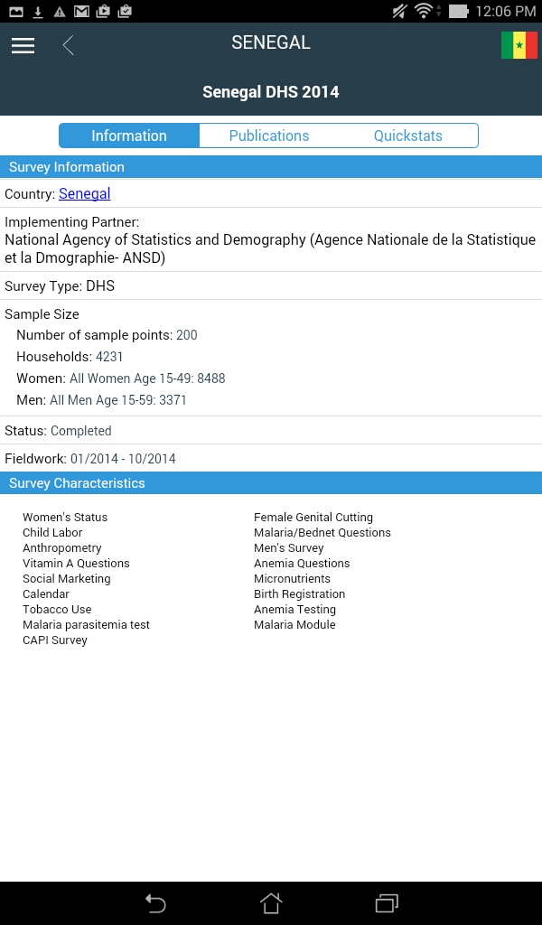 The DHS Program - App on Amazon Appstore